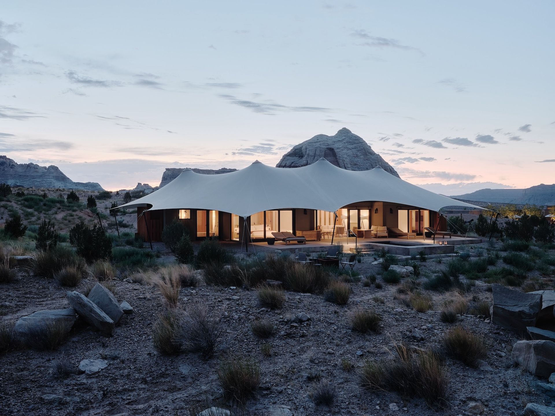 Camp Sarika, part of Amangiri in the United States - Plume Travels